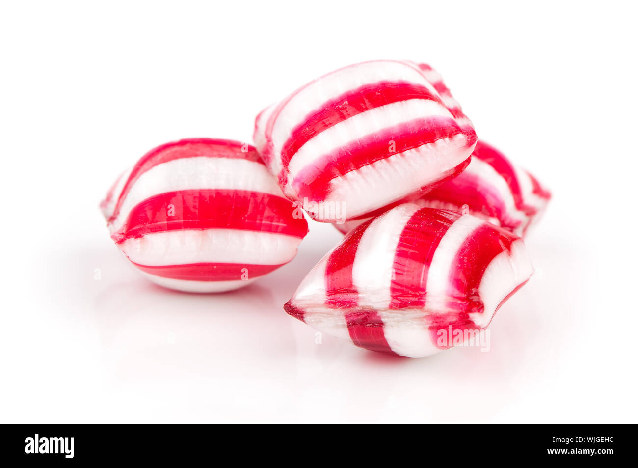 colored candies isolated on white Stock Photo - Alamy