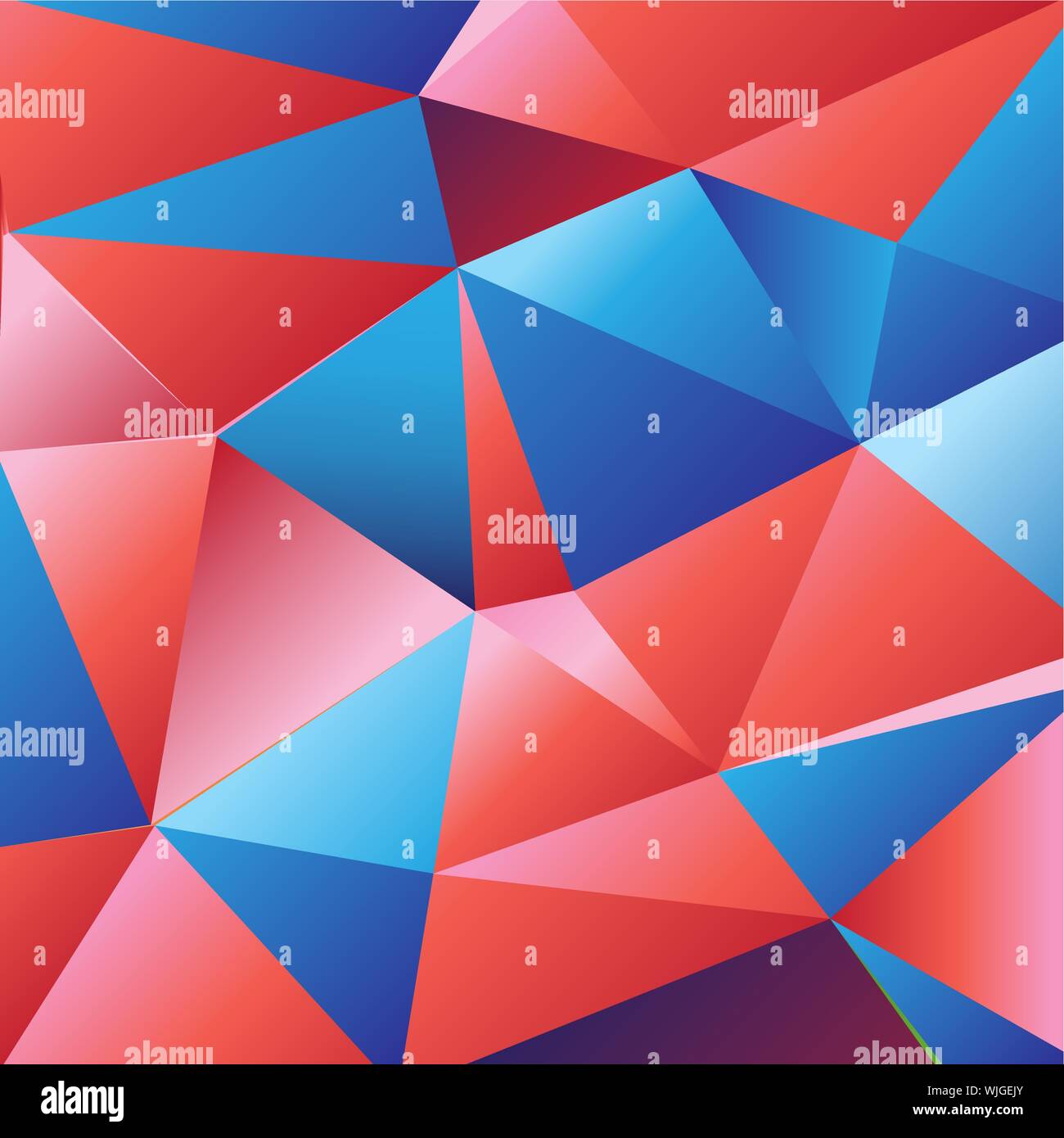 Beautiful color vector from geometric polygons and shapes. Design ...