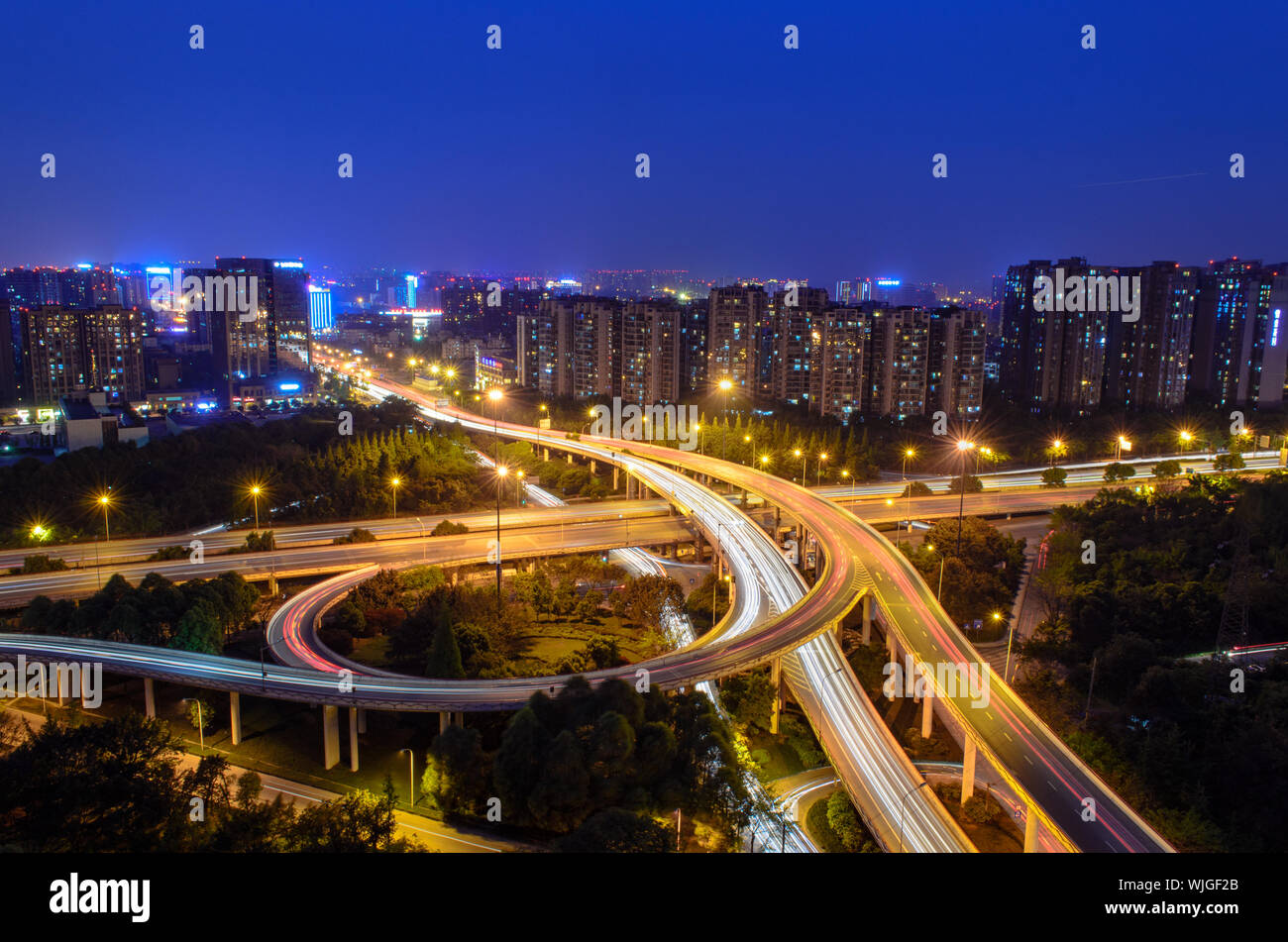 Modern highways hi-res stock photography and images - Alamy