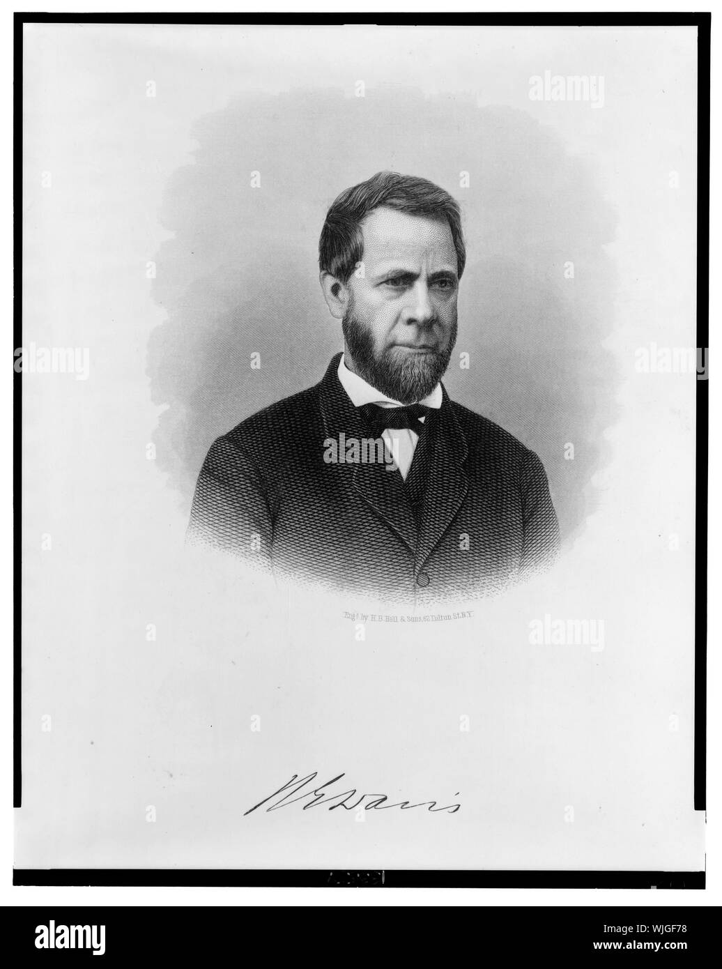Henry E. Davis, head-and-shoulders portrait, facing slightly right ...