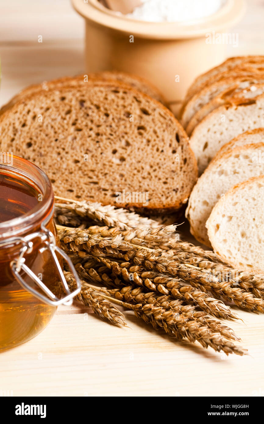 Variety of bread Stock Photo - Alamy
