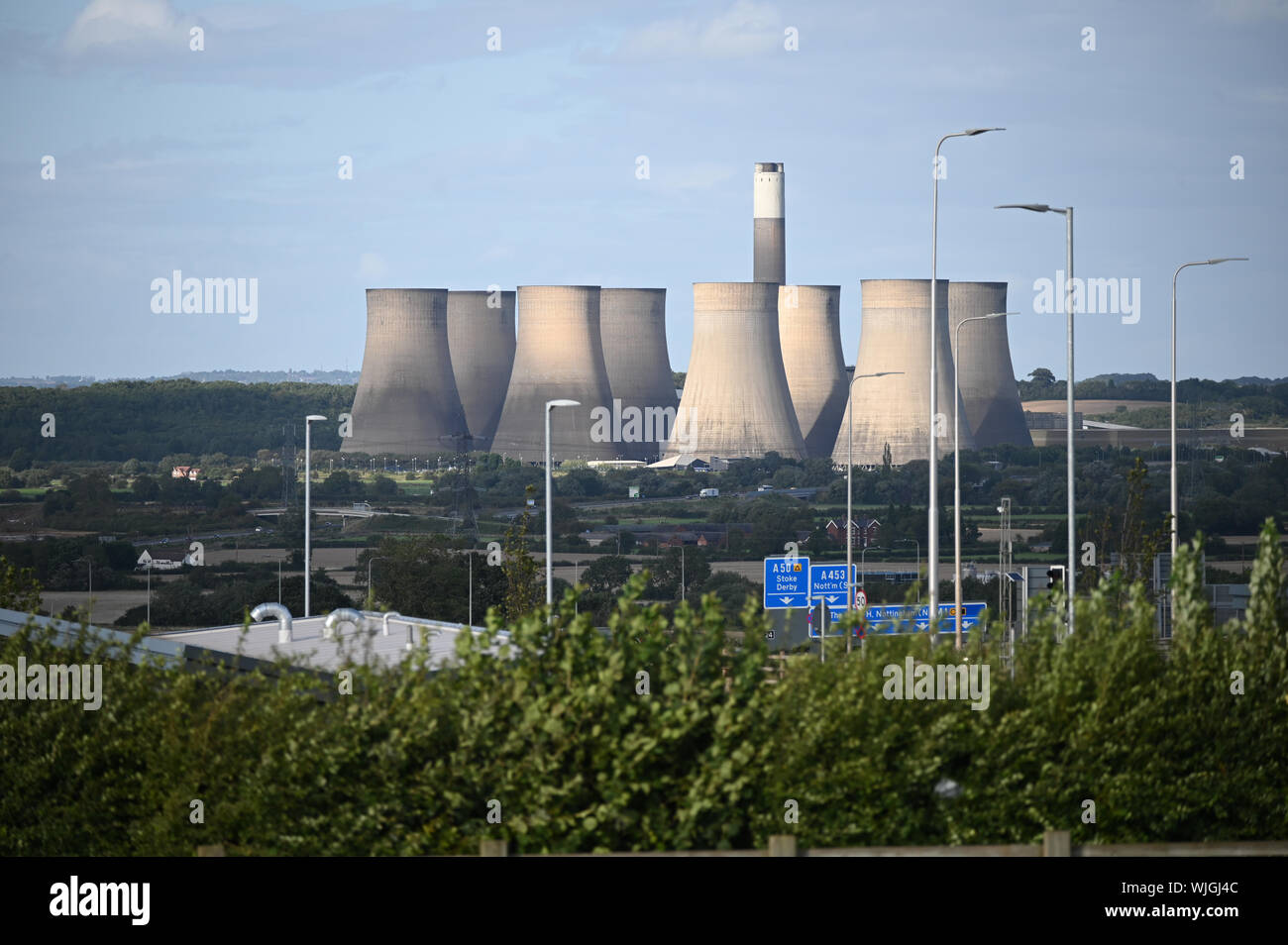 Radcliffe Power Station Stock Photo - Alamy