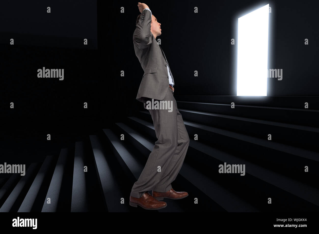 Pushing door hands against hi-res stock photography and images - Alamy