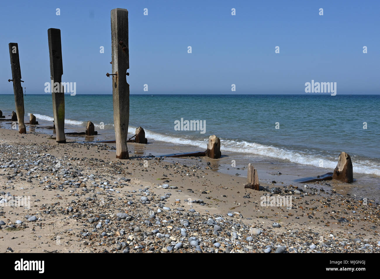 Sheringham beach north Norfolk Stock Photo - Alamy