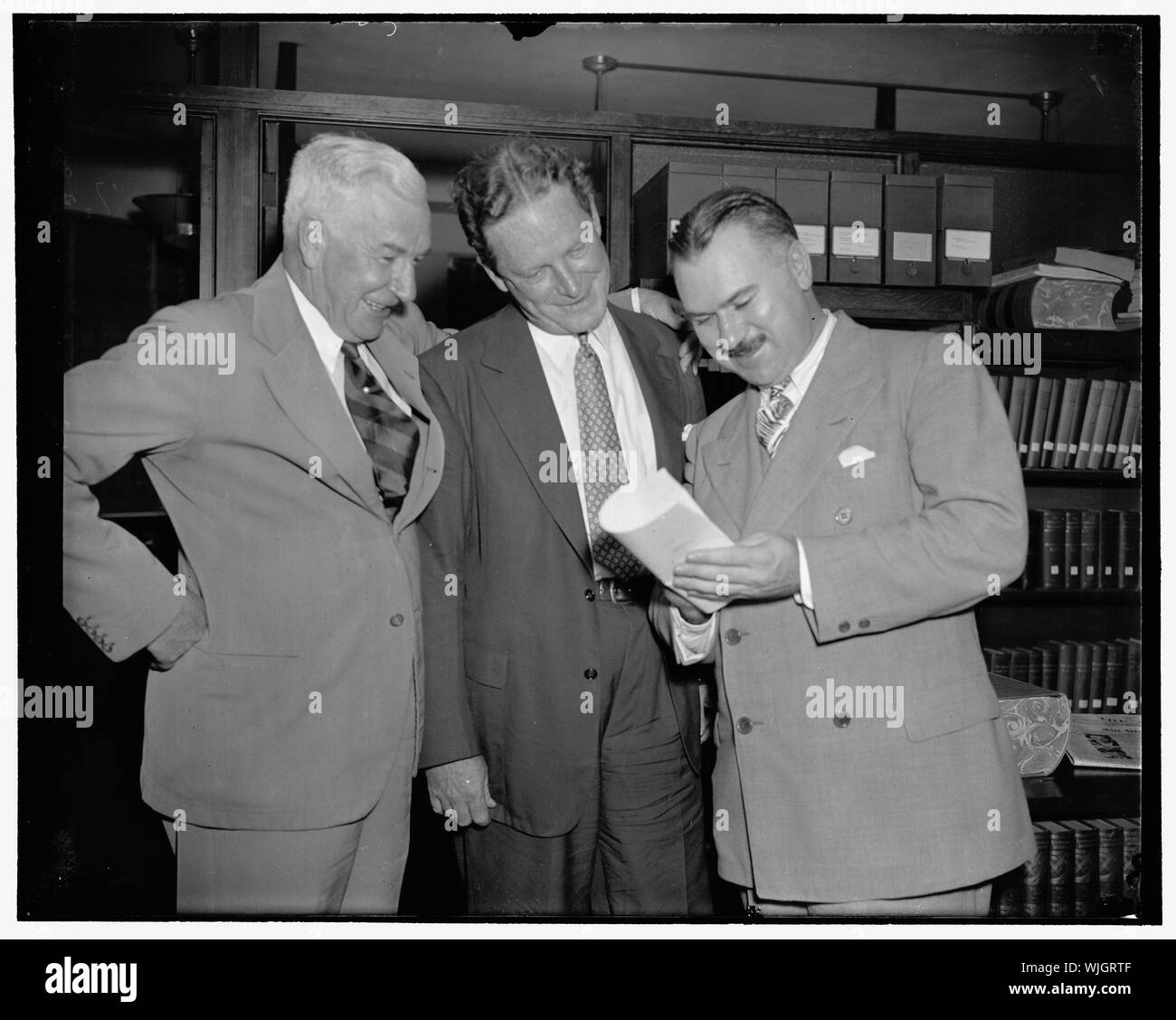 Henry P. Fletcher, John Hamilton, Franklyn Waltman Stock Photo - Alamy