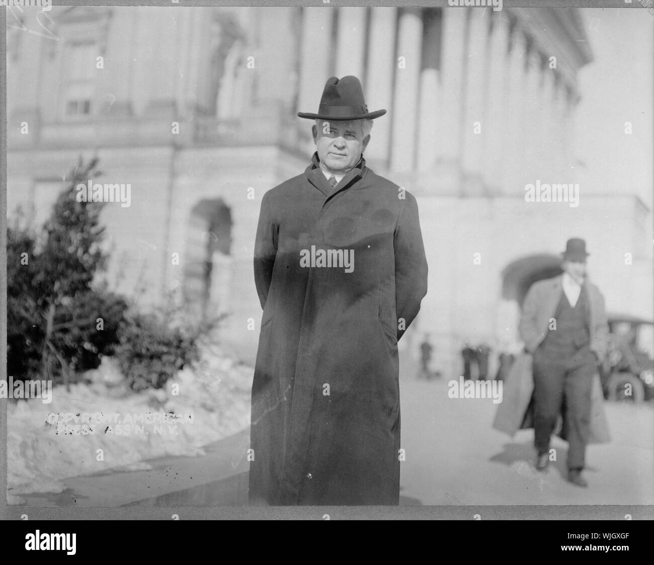 Henry Thomas Rainey, full-length portrait, standing outside Stock Photo ...