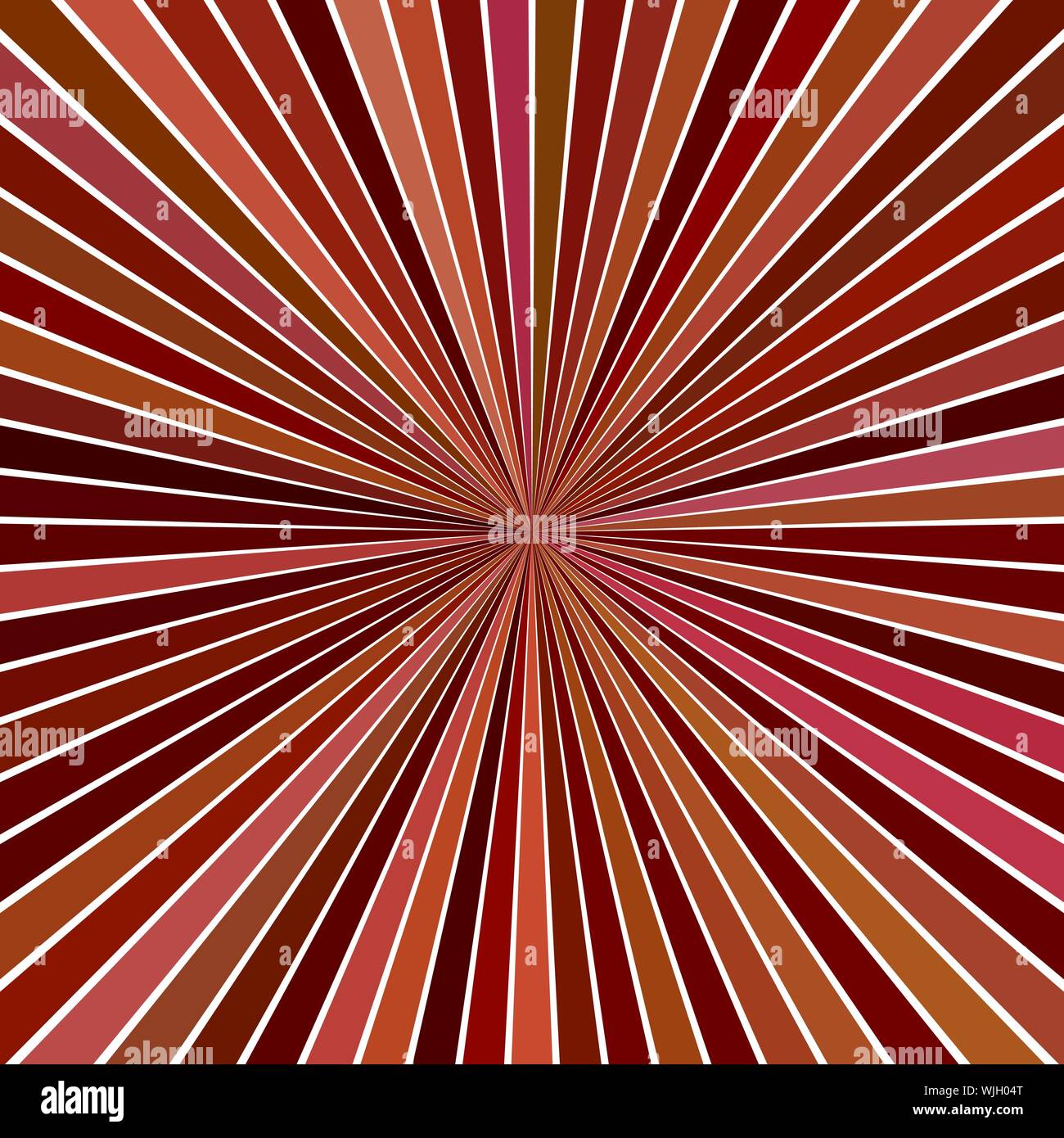 Orange Starburst Design Clip Art