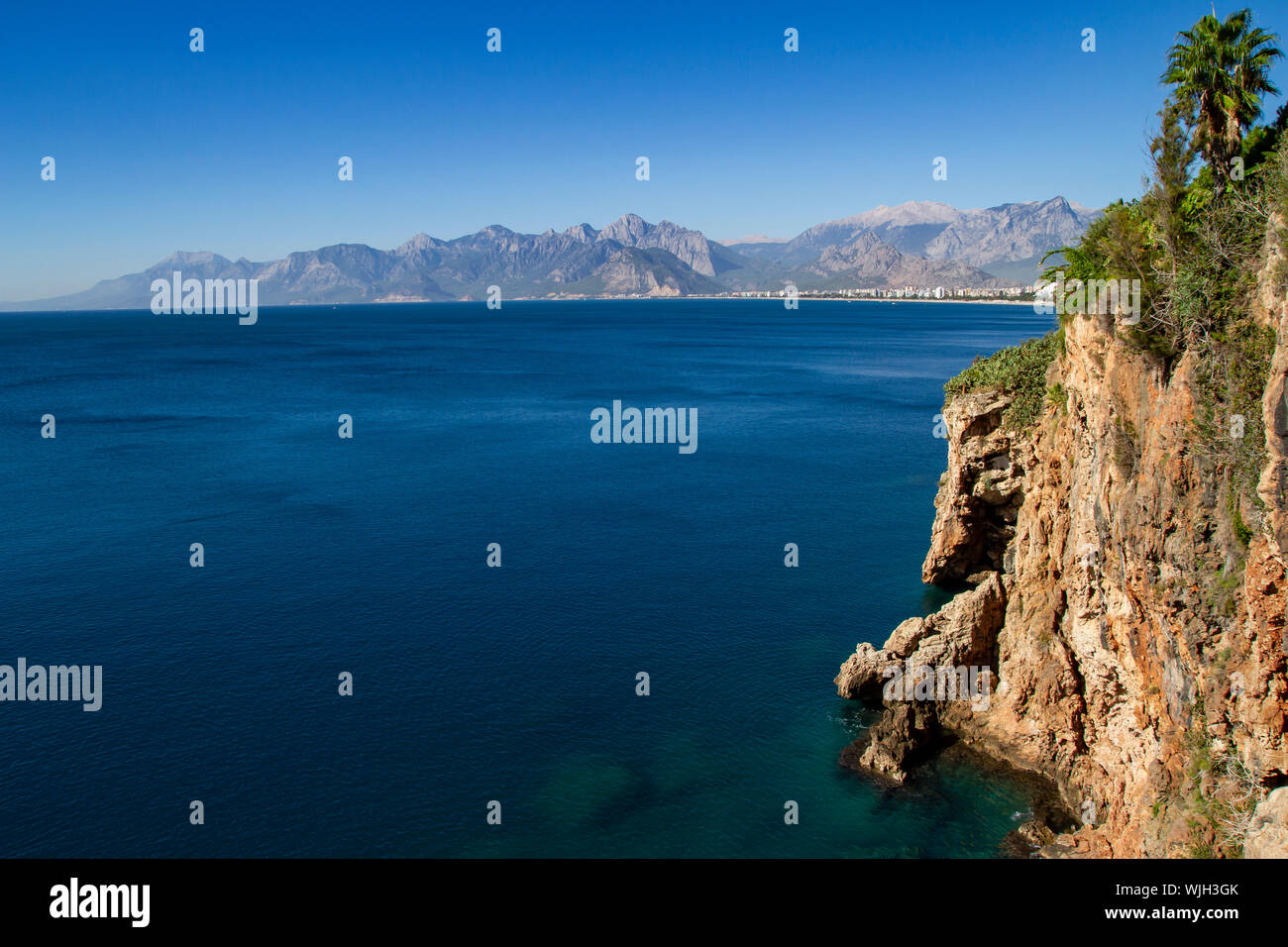 Top view scene sea fjord hi-res stock photography and images - Alamy