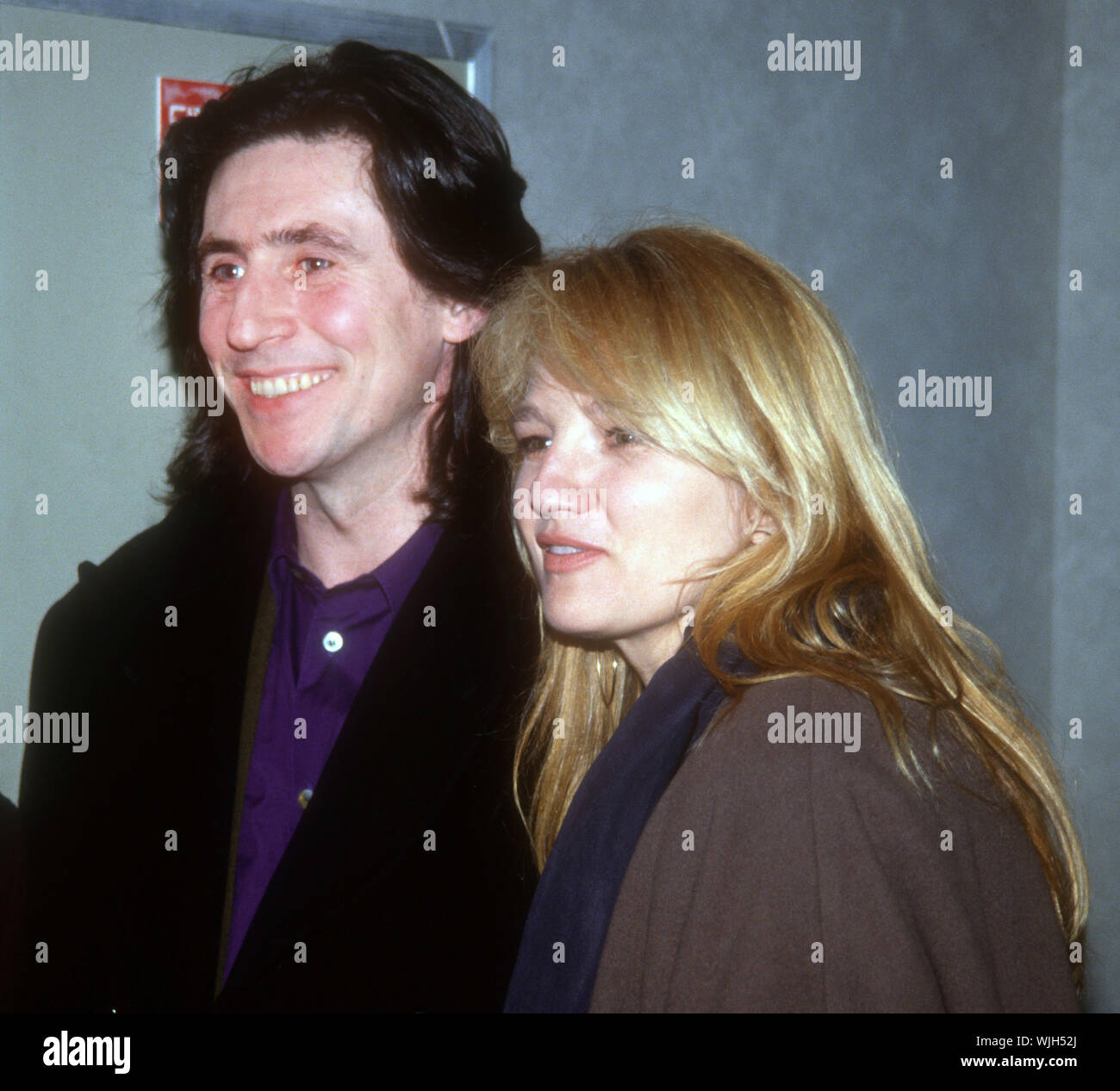 Gabriel Byrne Ellen Barkin, 1990, Photo By John Barrett/PHOTOlink Photo ...