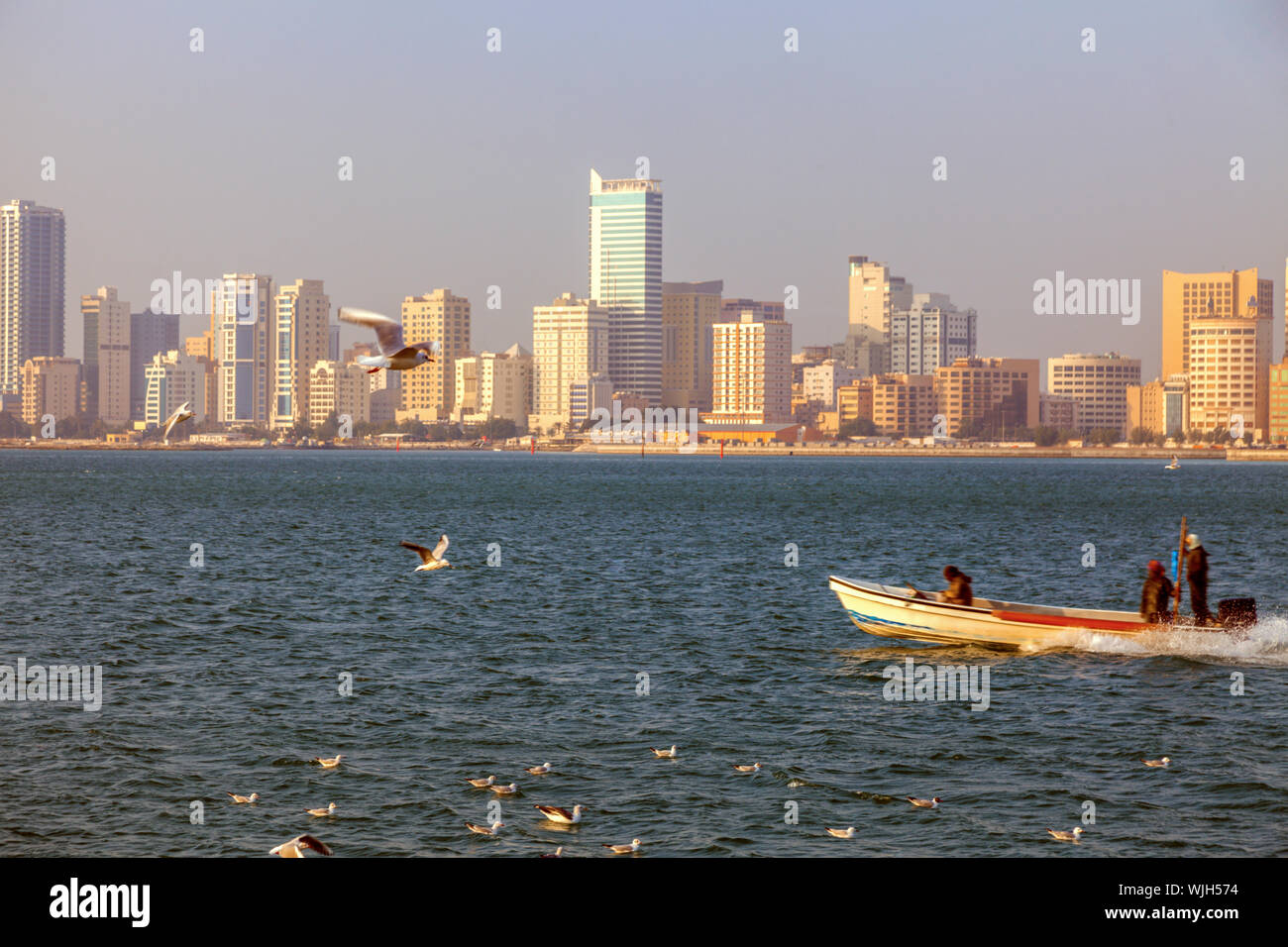 Panorama of Manama. Manama, Bahrain Stock Photo - Alamy