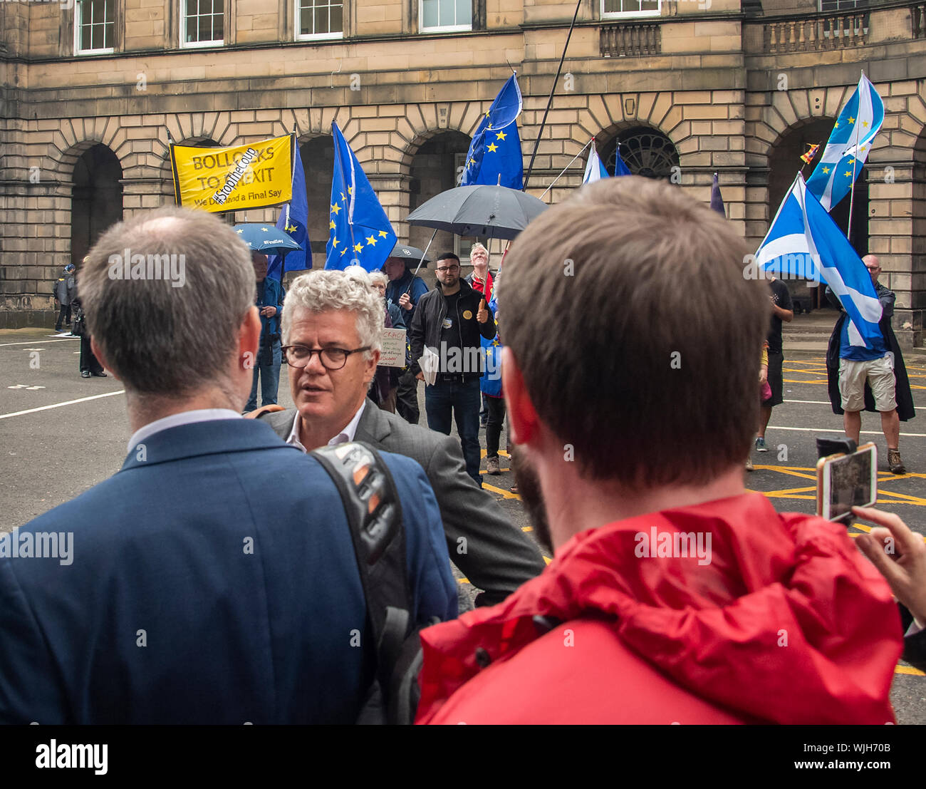Saltire court hi-res stock photography and images - Alamy