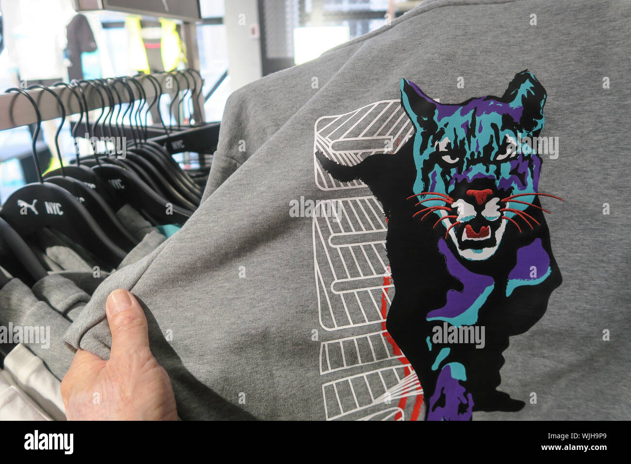 Puma Flagship Store on Fifth Avenue, New York City, USA Stock Photo - Alamy