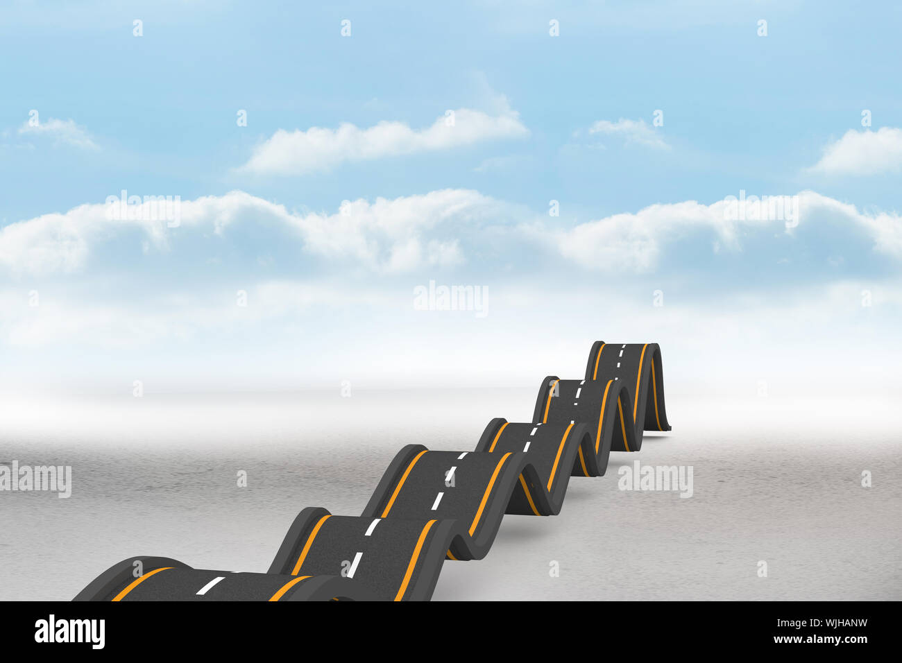 Bumpy road backdrop Stock Photo - Alamy