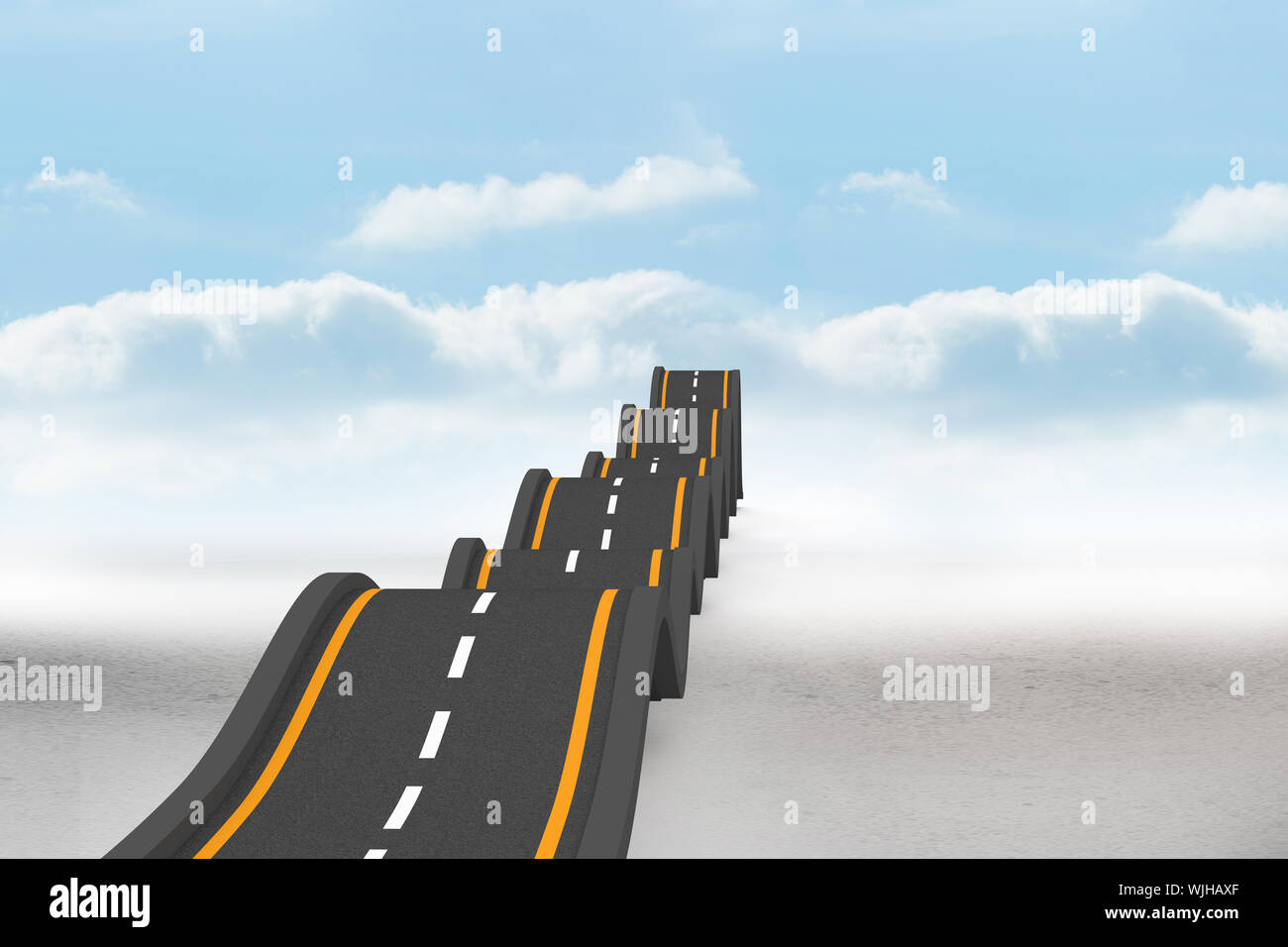 Bumpy road backdrop Stock Photo - Alamy