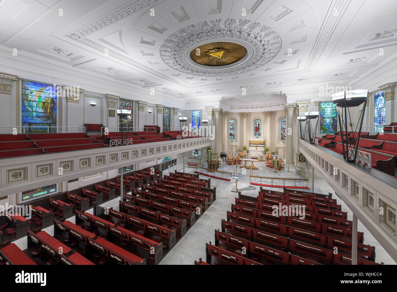 Interior episcopal church hi-res stock photography and images - Alamy
