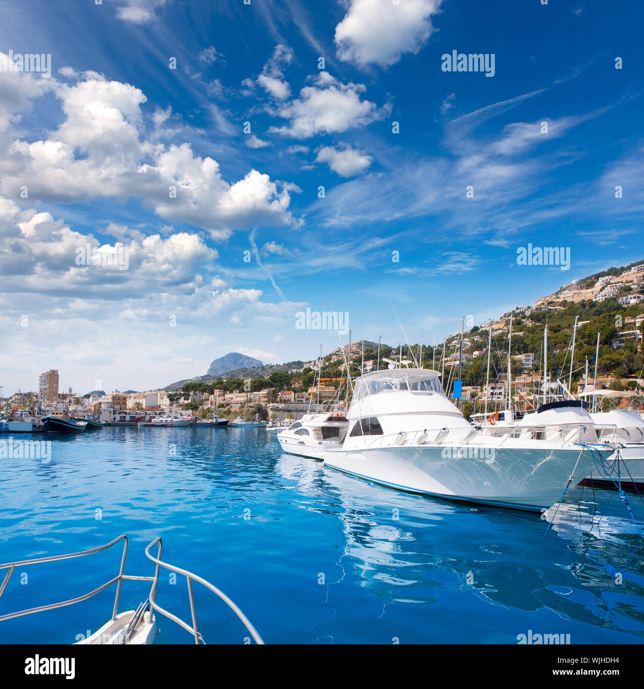 Javea xabia port marina mongo hi-res stock photography and images - Alamy