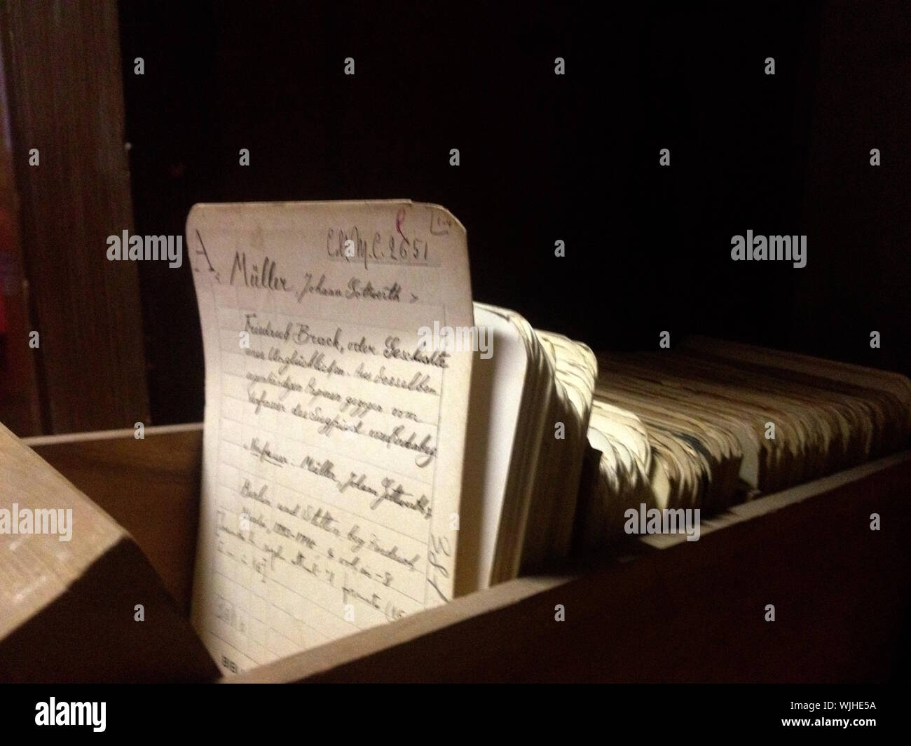 Handwriting library hi-res stock photography and images - Alamy