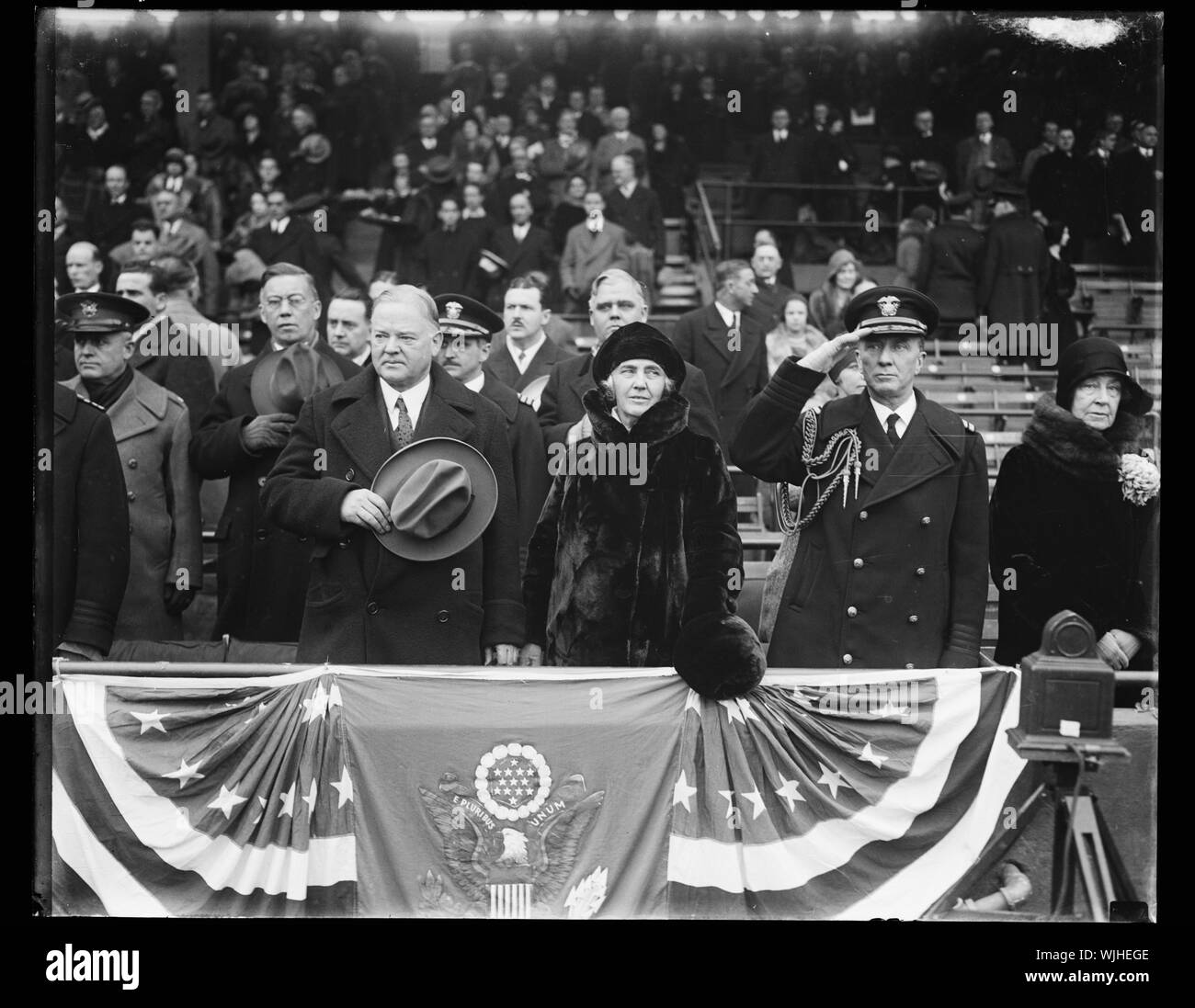 Lou hoover Black and White Stock Photos & Images - Alamy