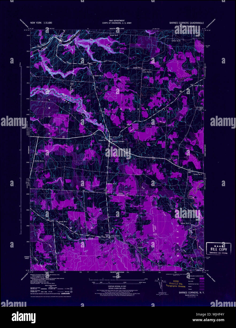 Barnes corners historical hi-res stock photography and images - Alamy