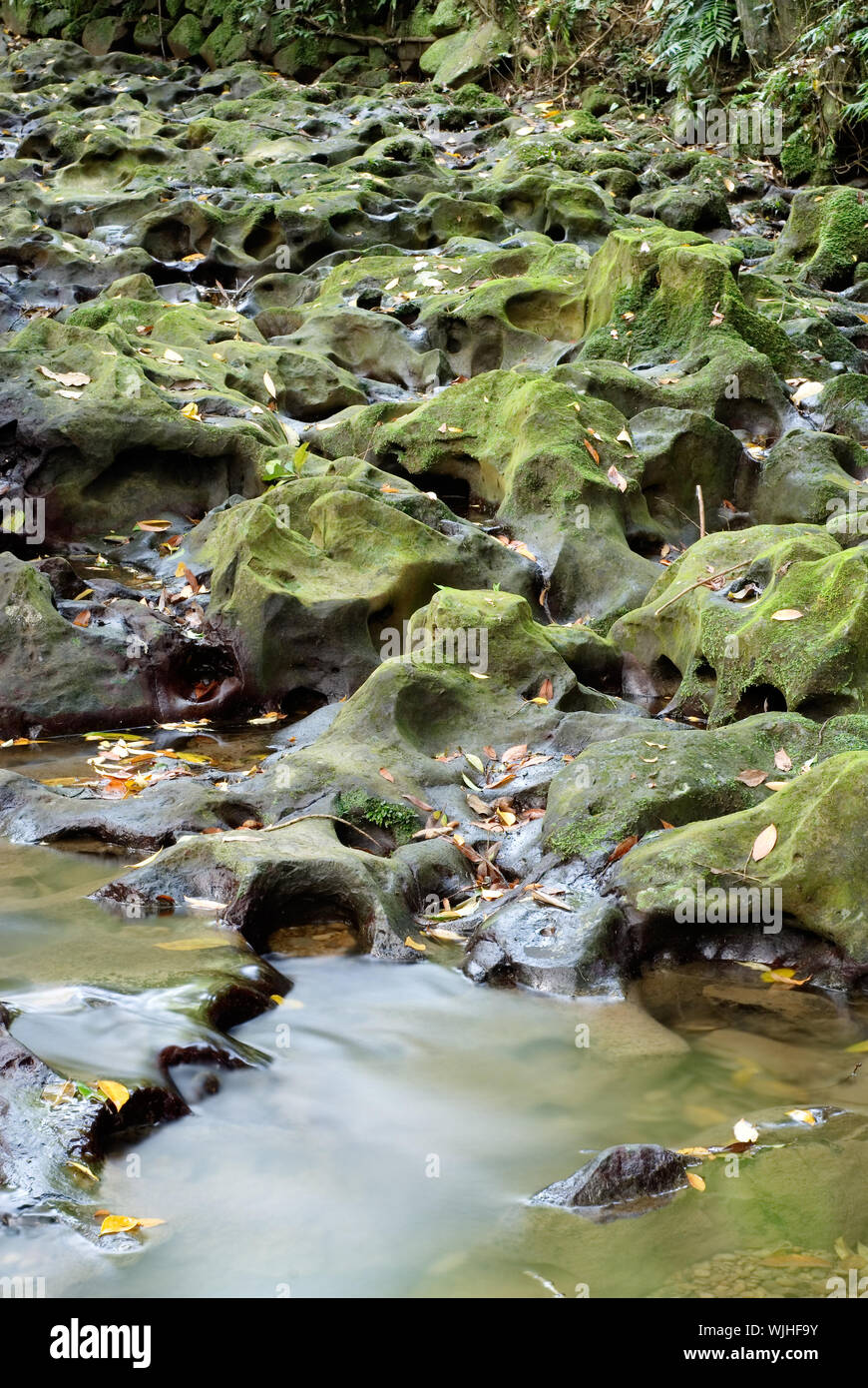 It is a topography of pot hole with river Stock Photo - Alamy