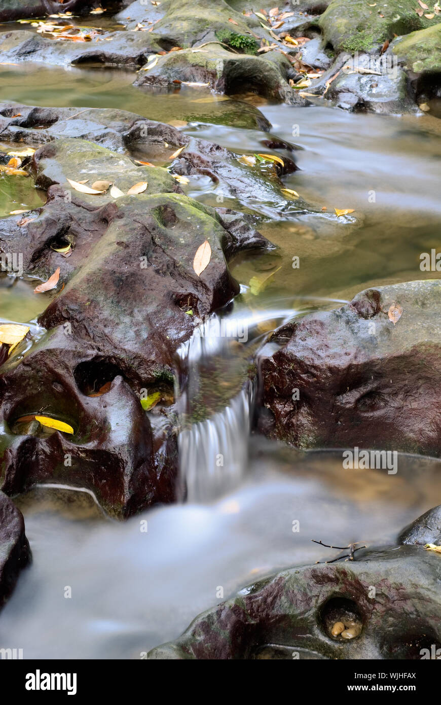 It is a topography of pot hole with river Stock Photo - Alamy