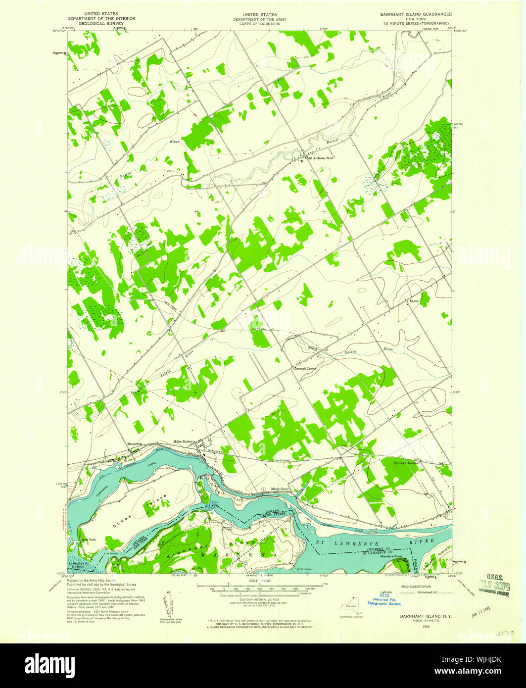 Map of barnhart hi-res stock photography and images - Alamy