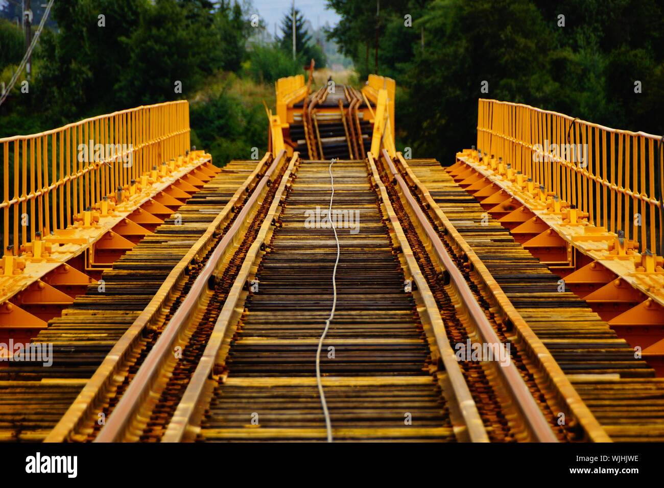 Broken Railroad Bridge