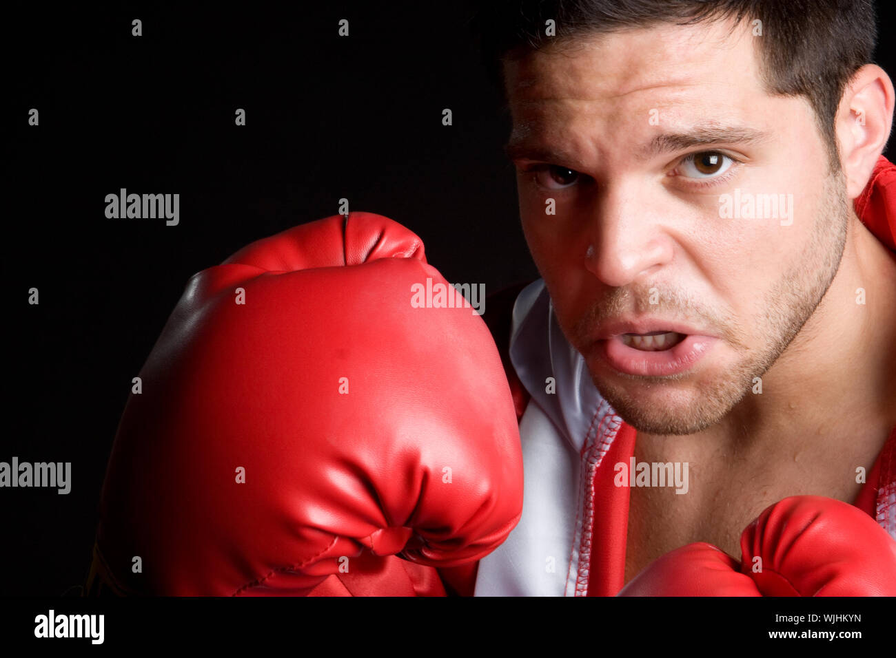 Boxing knockout punch close up hi-res stock photography and images - Alamy