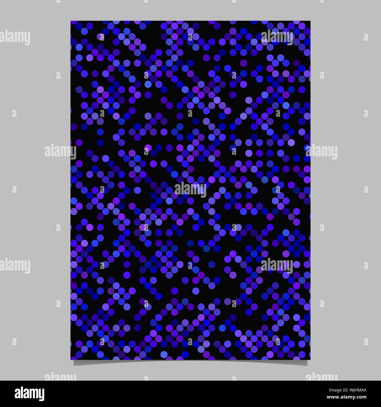 Abstract Dot Pattern Brochure Background Vector Stationery Template Design Stock Vector Image