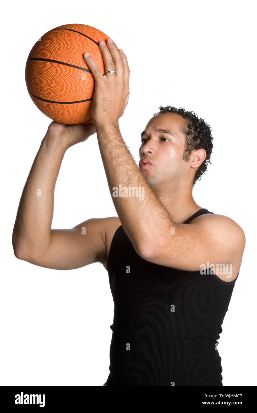 Isolated basketball player man Stock Photo - Alamy Isolated basketball player man Stock Photo - Alamy