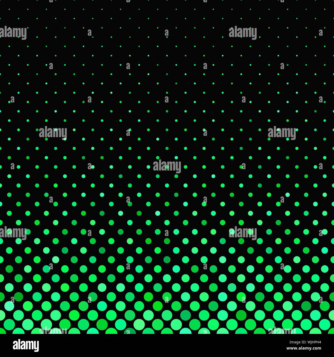 Green geometric circle pattern background - design with small dots Stock Vector Image & Art - Alamy