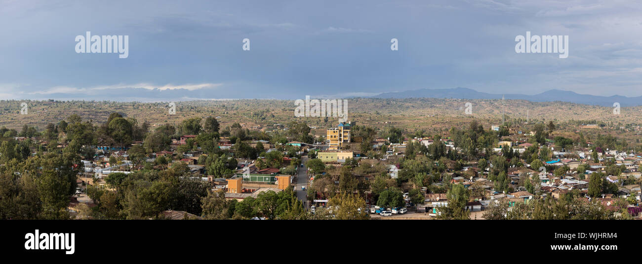 low aerial panorama of city of Harar, Ethiopia Stock Photo - Alamy
