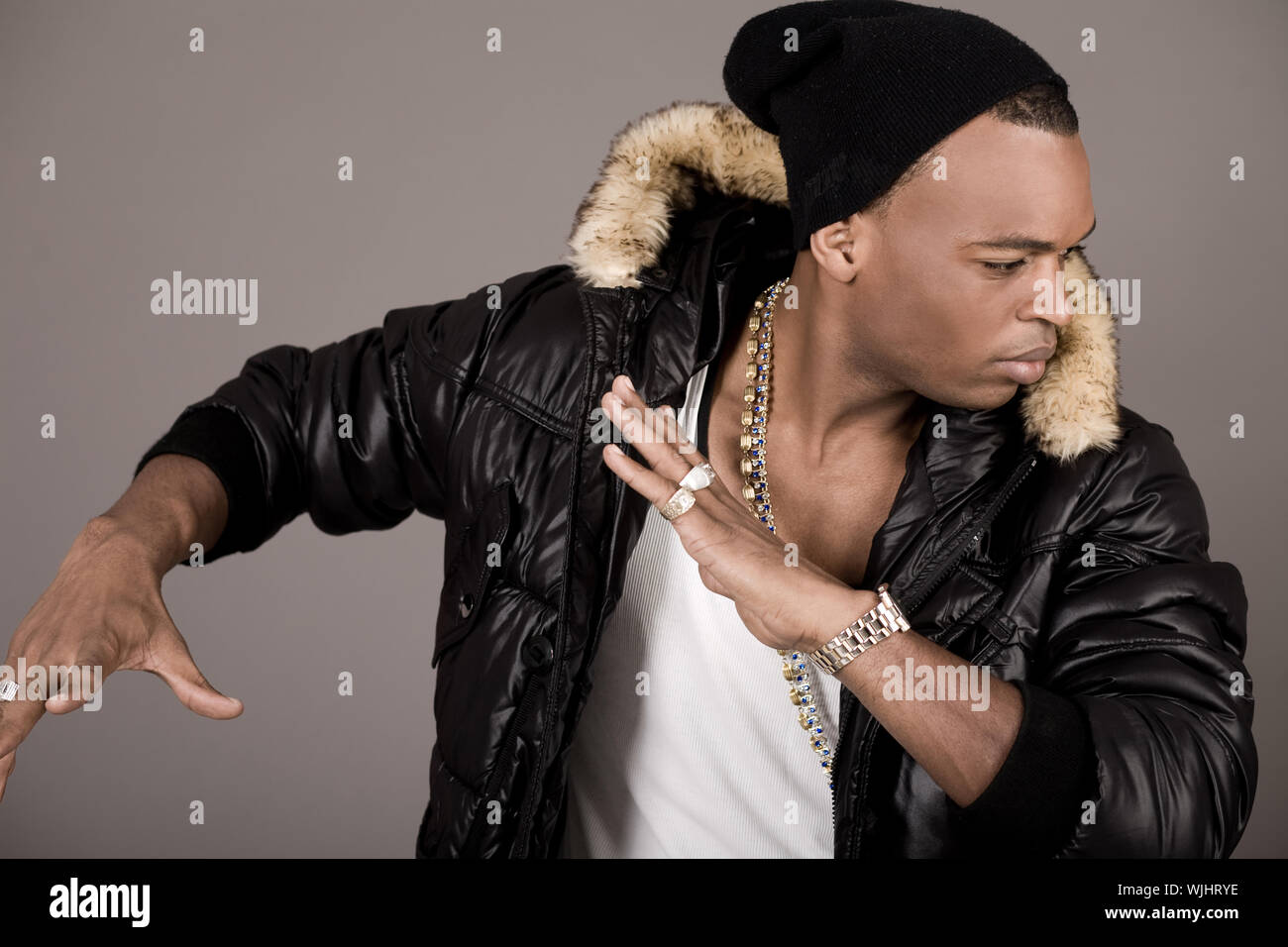 Closeup young black man dancer hi-res stock photography and images - Alamy