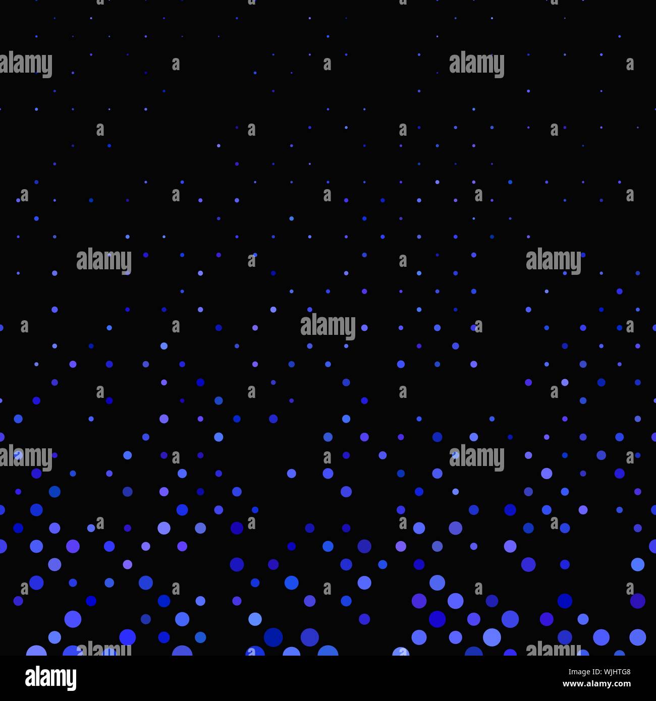 Abstract dot pattern - vector snowfall background design from dots ...