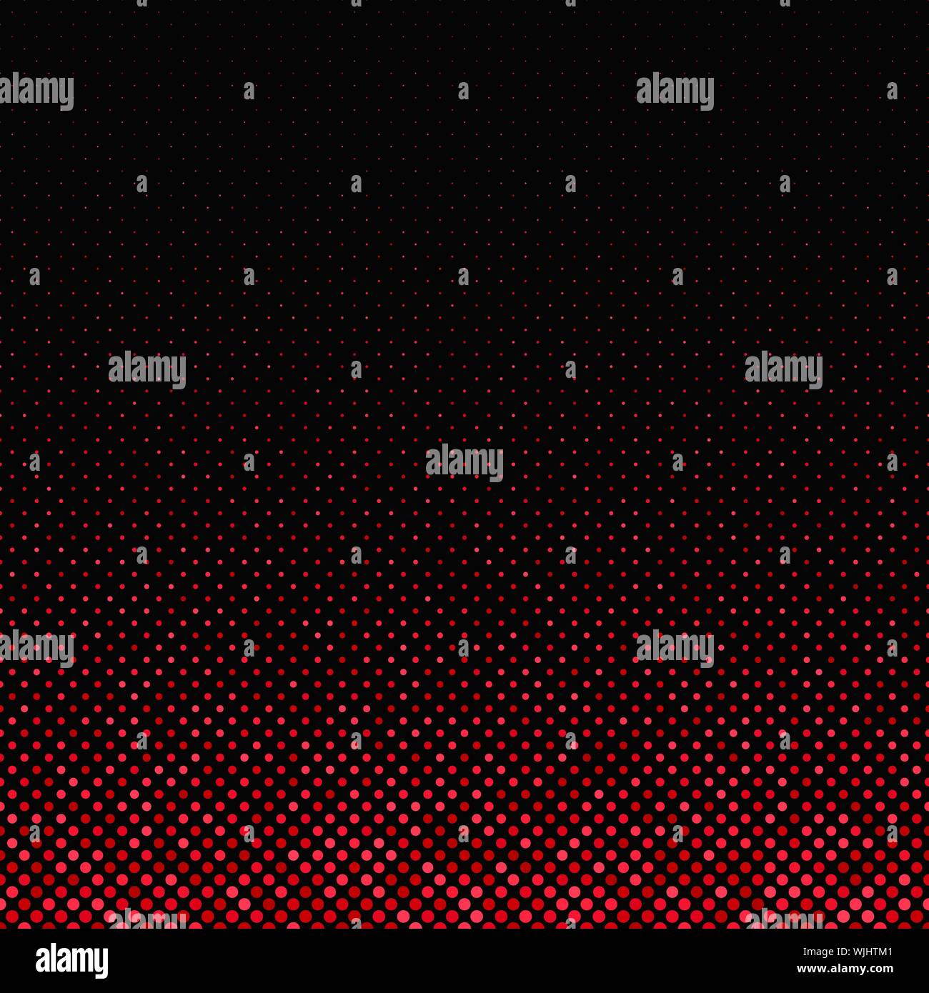 Red Abstract Repeating Dot Pattern Vector Winter Background Illustration From Dots Stock