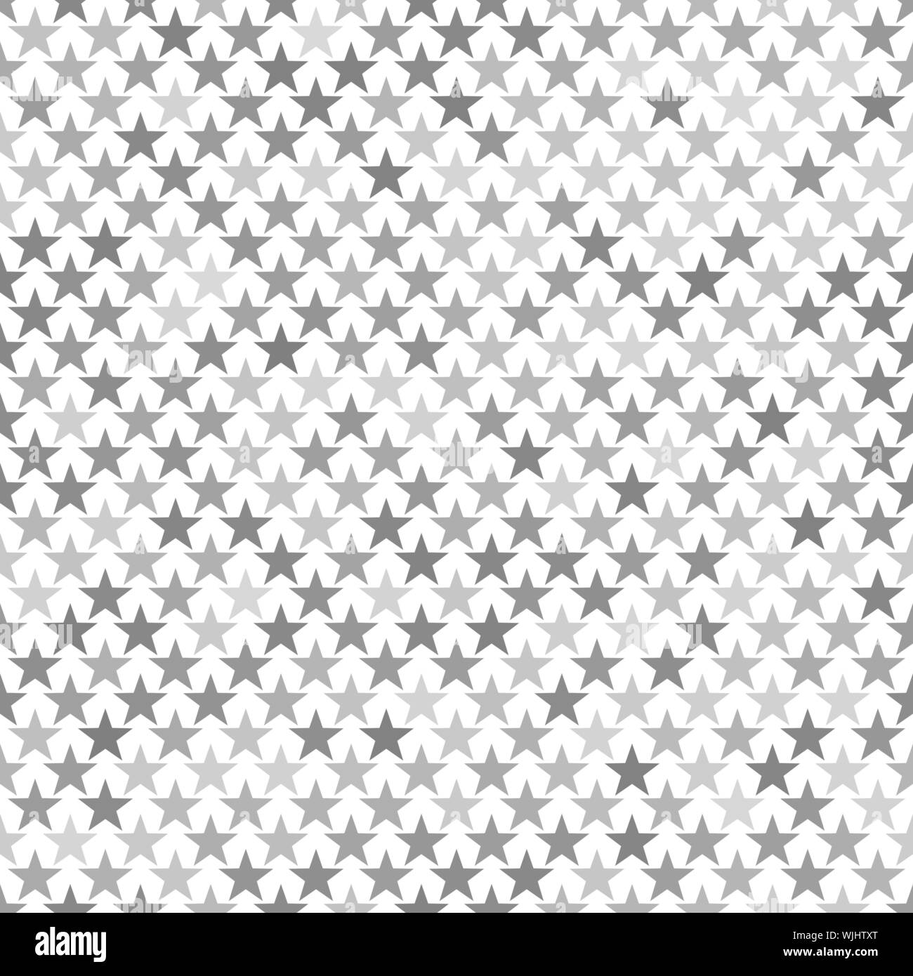 Abstract Star Pattern Background Seamless Design Stock Vector Image
