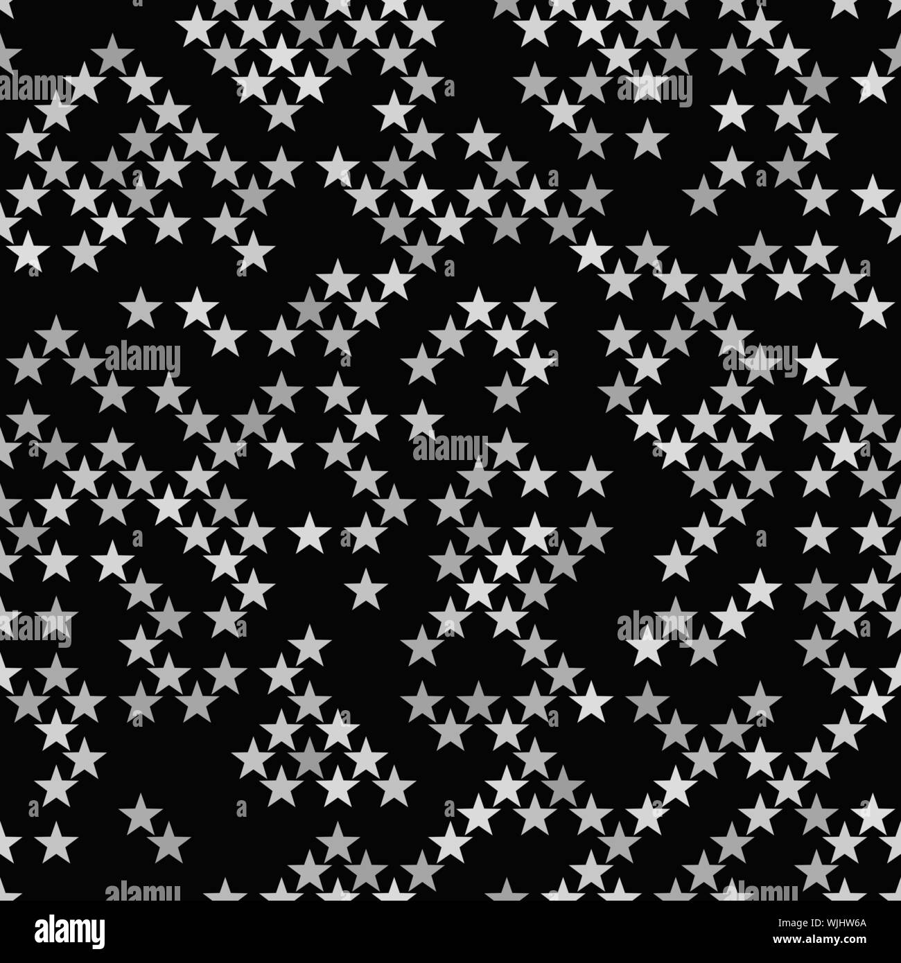 Grey abstract pentagram star pattern background - vector design Stock ...