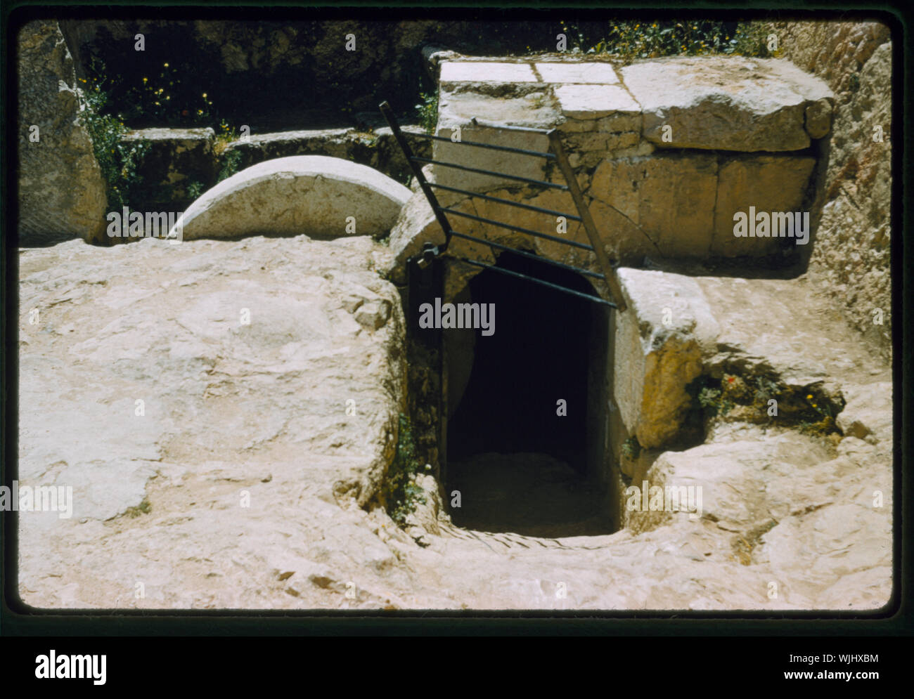 Herod's family tomb in Nikoforieh, Jerusalem. Tomb of Mariamne Stock ...