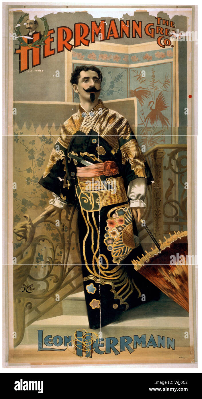 Herrmann the Great Co Stock Photo - Alamy