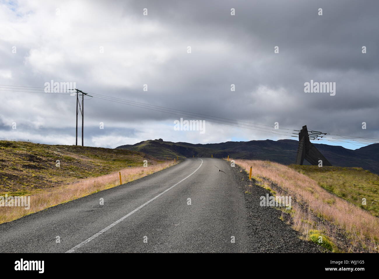 Iceland pylon landscape hi-res stock photography and images - Alamy