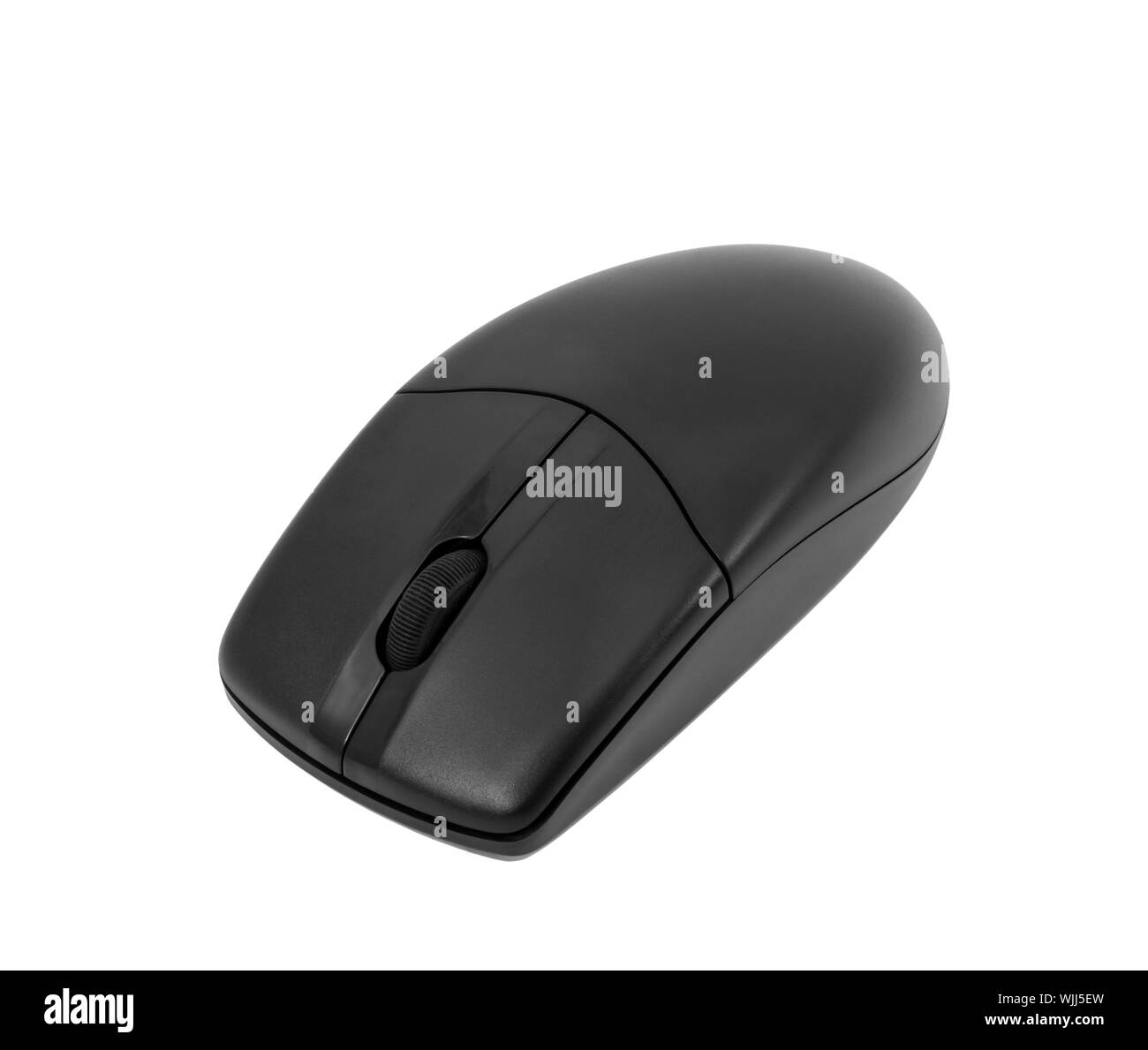 Modern wireless computer optical mouse isolated on white background ...