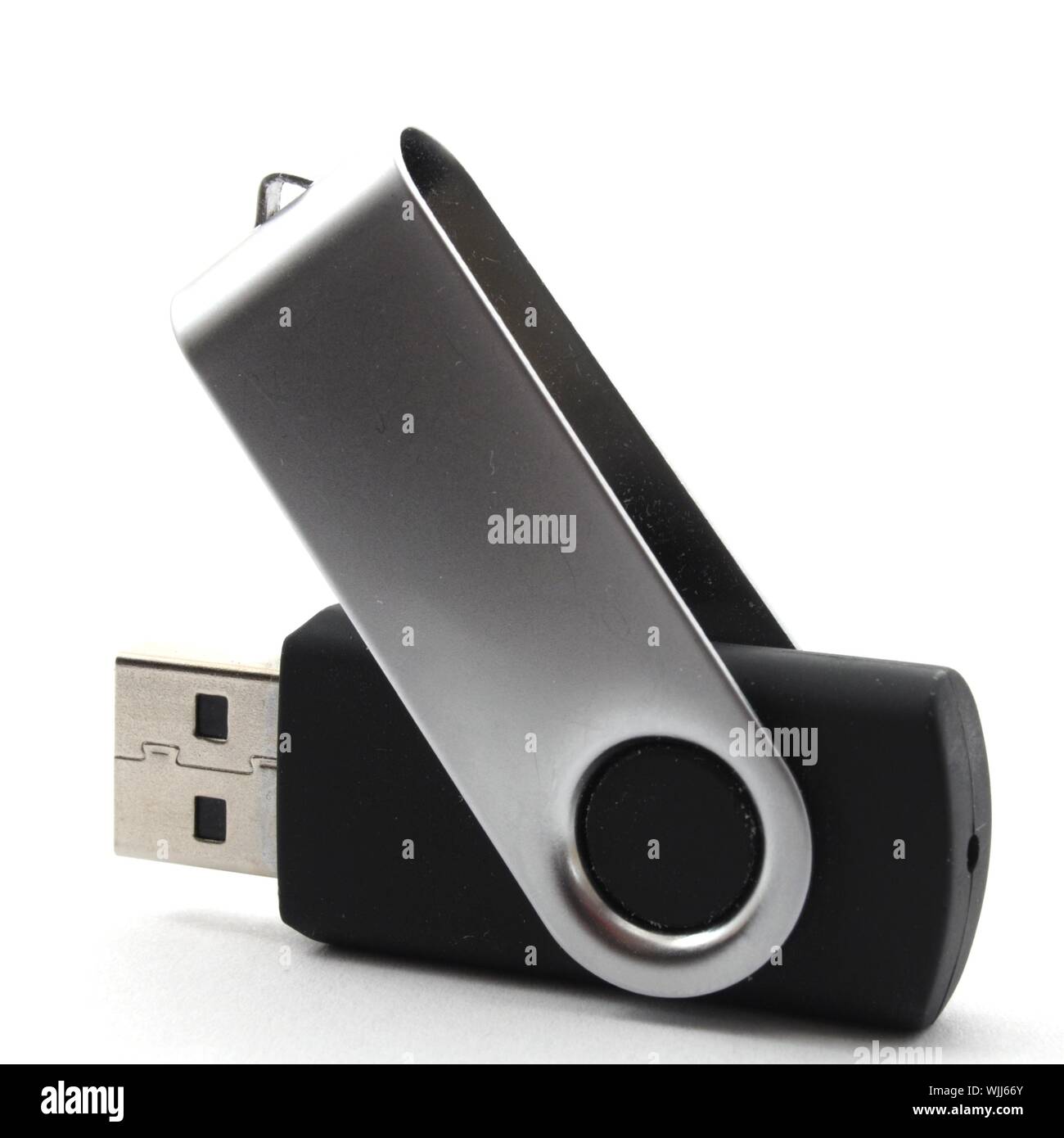 usb stick isolated on a white background Stock Photo - Alamy