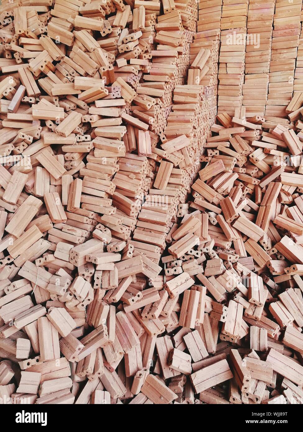 Stacked up bricks hi-res stock photography and images - Alamy