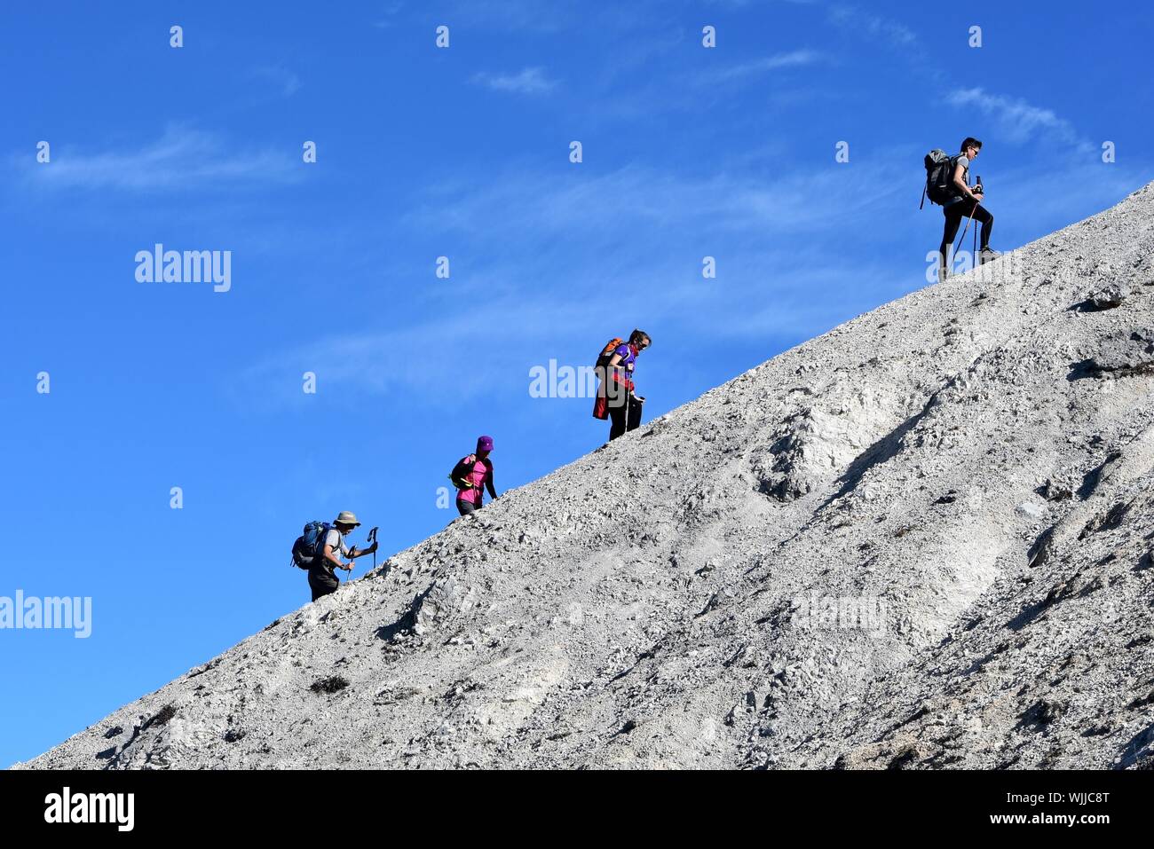 Moving up mountain hi-res stock photography and images - Alamy