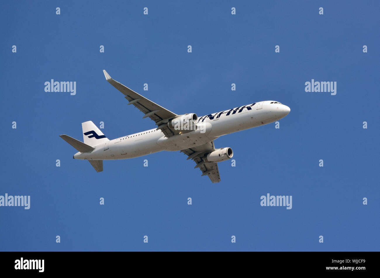 Finnair (is the flag carrier and largest airline of Finland), Airbus ...
