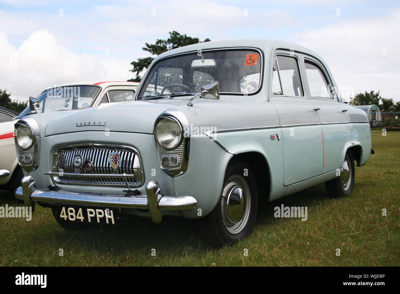 CRESSING, ESSEX, UK - JULY 19: Classic Car & Motorcycle Show, showing a ...