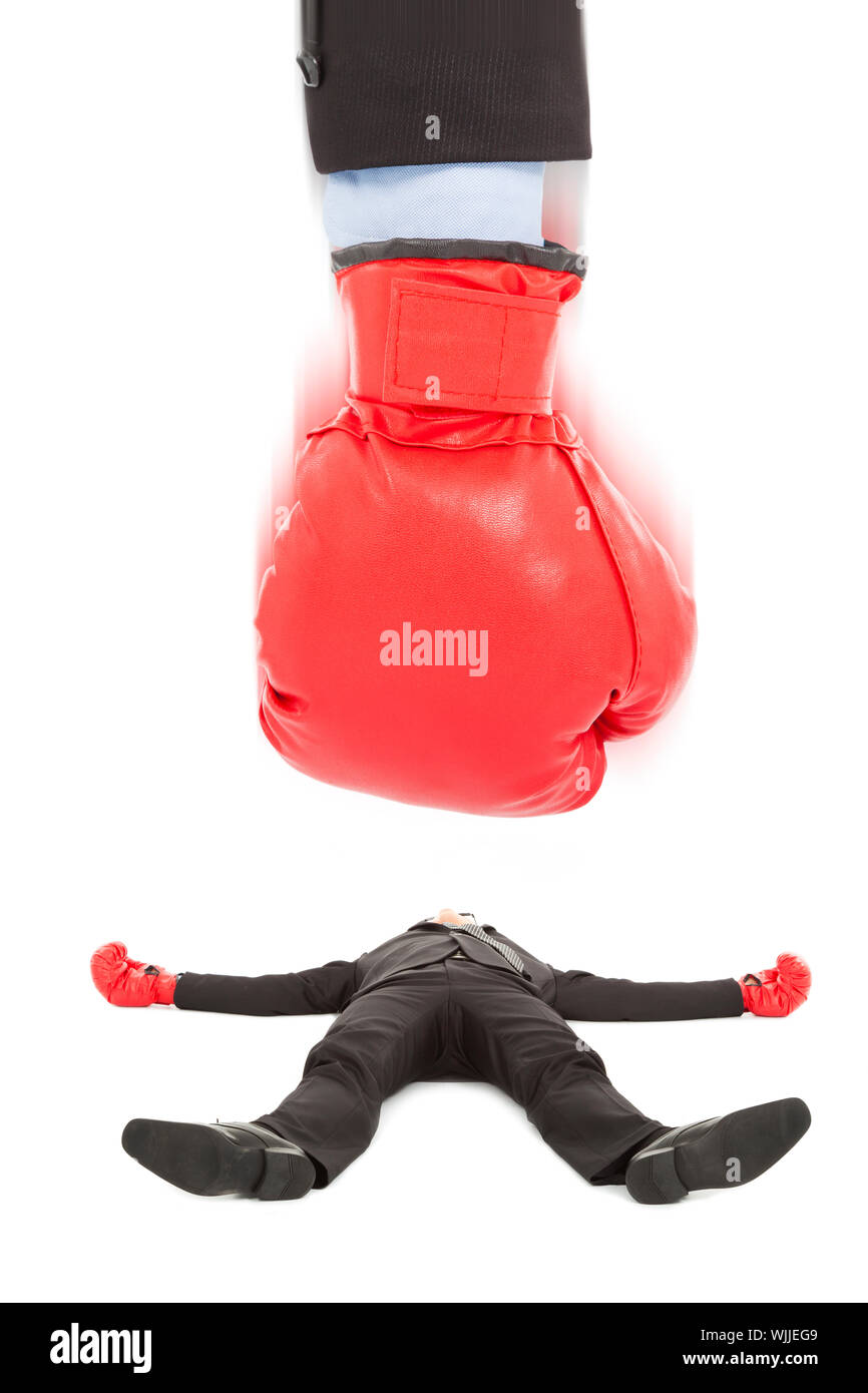 Male lying punch hi-res stock photography and images - Alamy