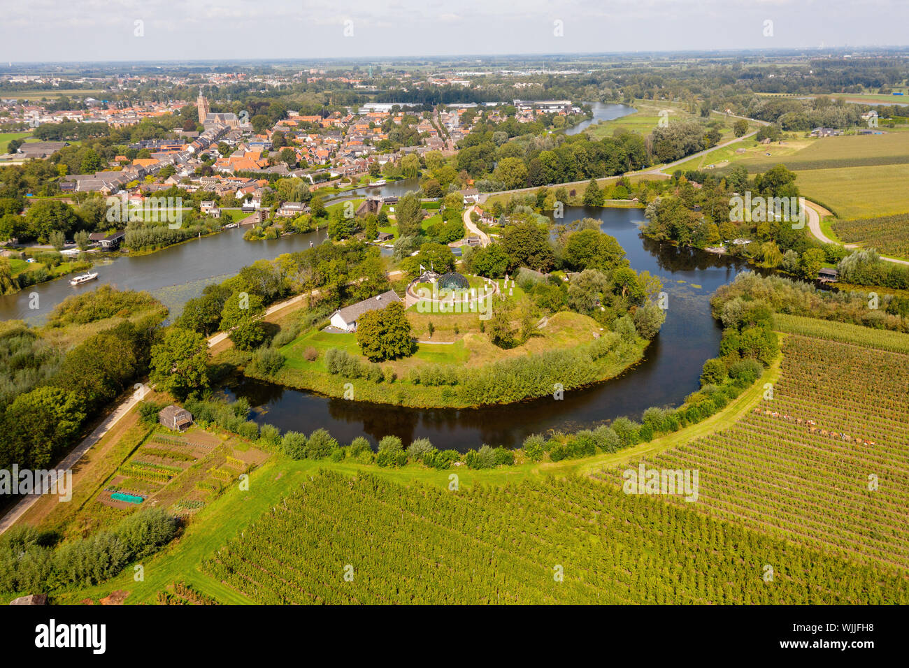 Dutch Fort Asperen part of the New Dutch Water Line Stock Photo - Alamy