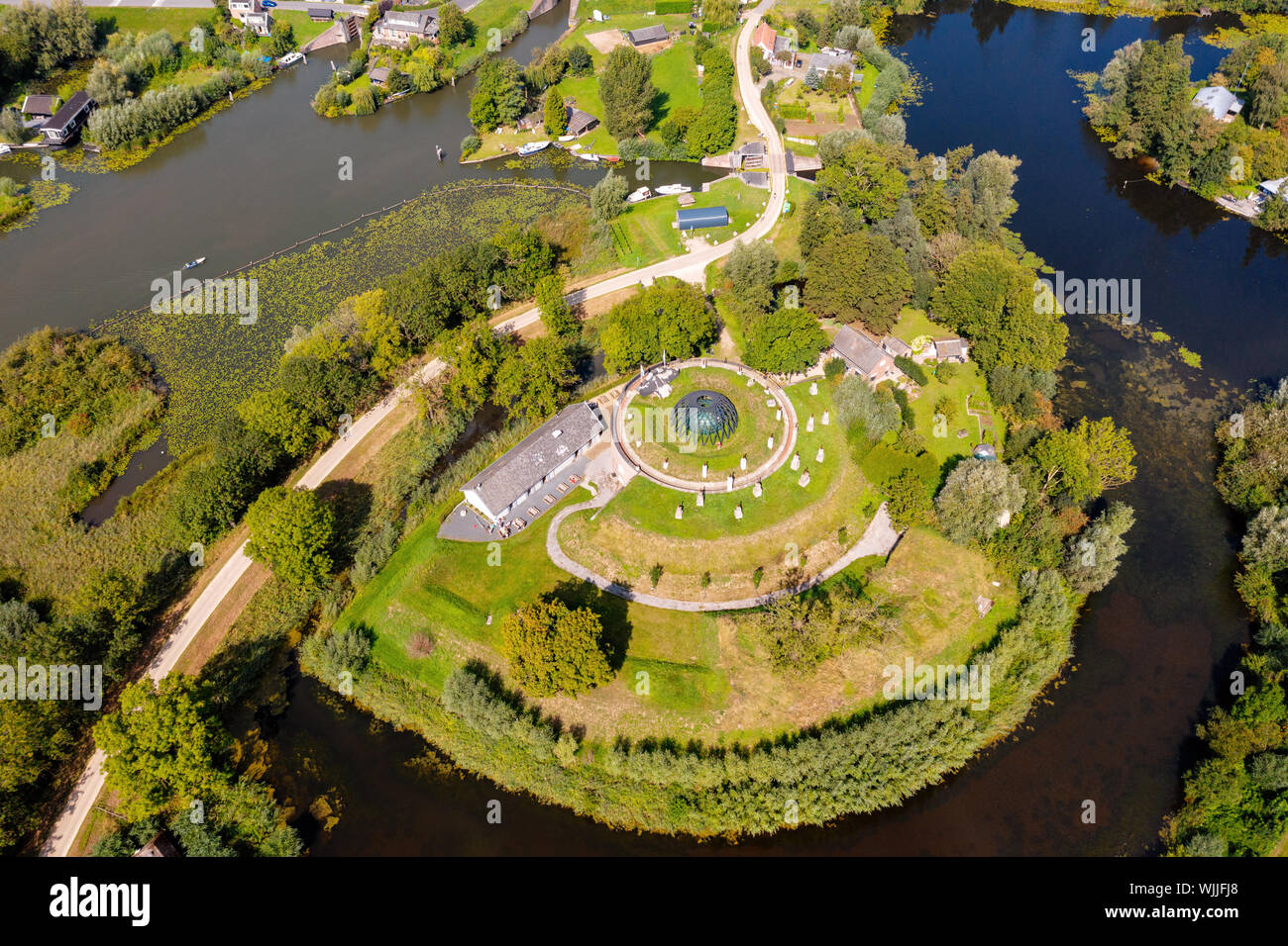 Dutch Fort Asperen part of the New Dutch Water Line Stock Photo - Alamy
