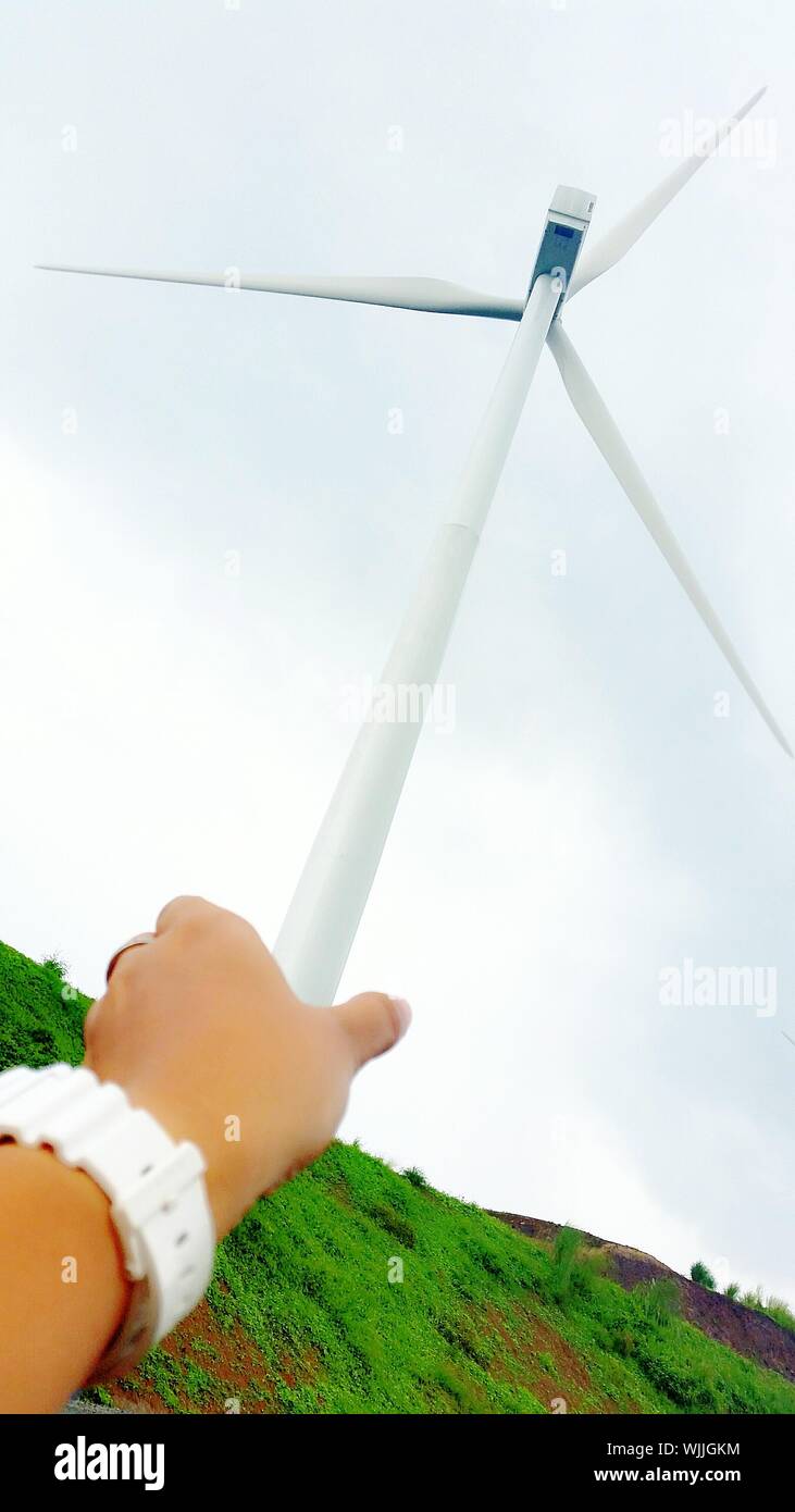 Hand windmill hi-res stock photography and images - Alamy